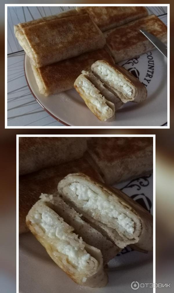 Отзыв о Блинчики Морозко "Цезарь" с сыром и отборной ветчиной на ...