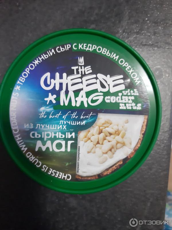 Отзыв о Творожный сыр Cheese mag с кедровым орехом | Неплохой творожный ...