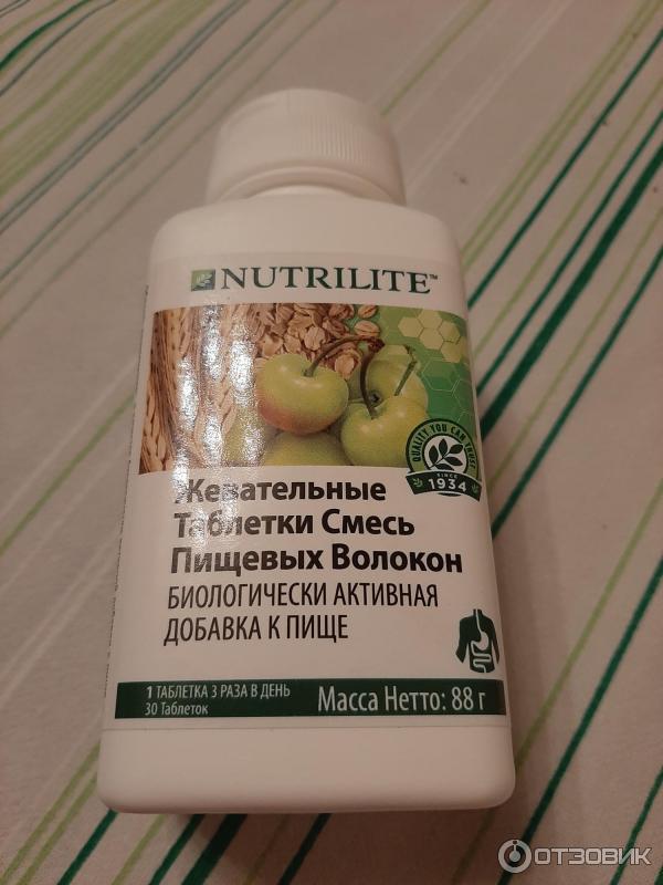 Отзыв о БАД Amway Nutrilite "Смесь пищевых волокон" | Эффекта ноль