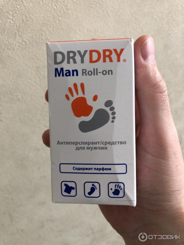 Отзыв о Антиперспирант DryDry Man | Антиперспирант который работает