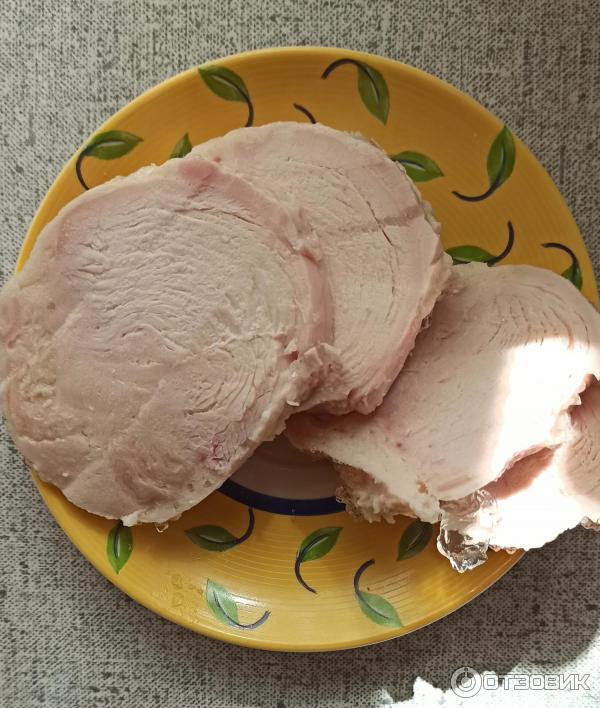 Отзыв о Рулет Ладога "Праздничный" из мяса птицы копчено-вареный ...