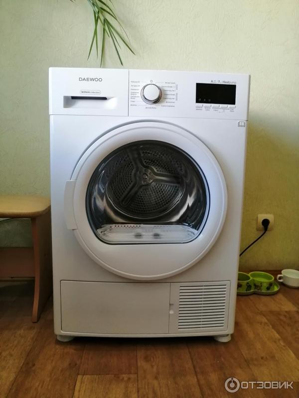 Отзыв о Сушильная машина Daewoo DWH-7TF4W | Отличная сушильная машина ...